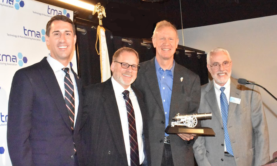 Why TMA presented Gov Rauner with the "Defender of Manufacturing" Award ...